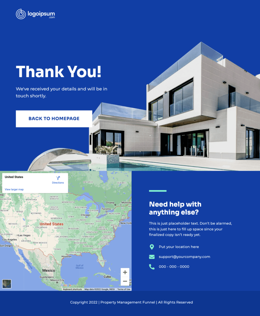Property Management Funnel - Free Funnels