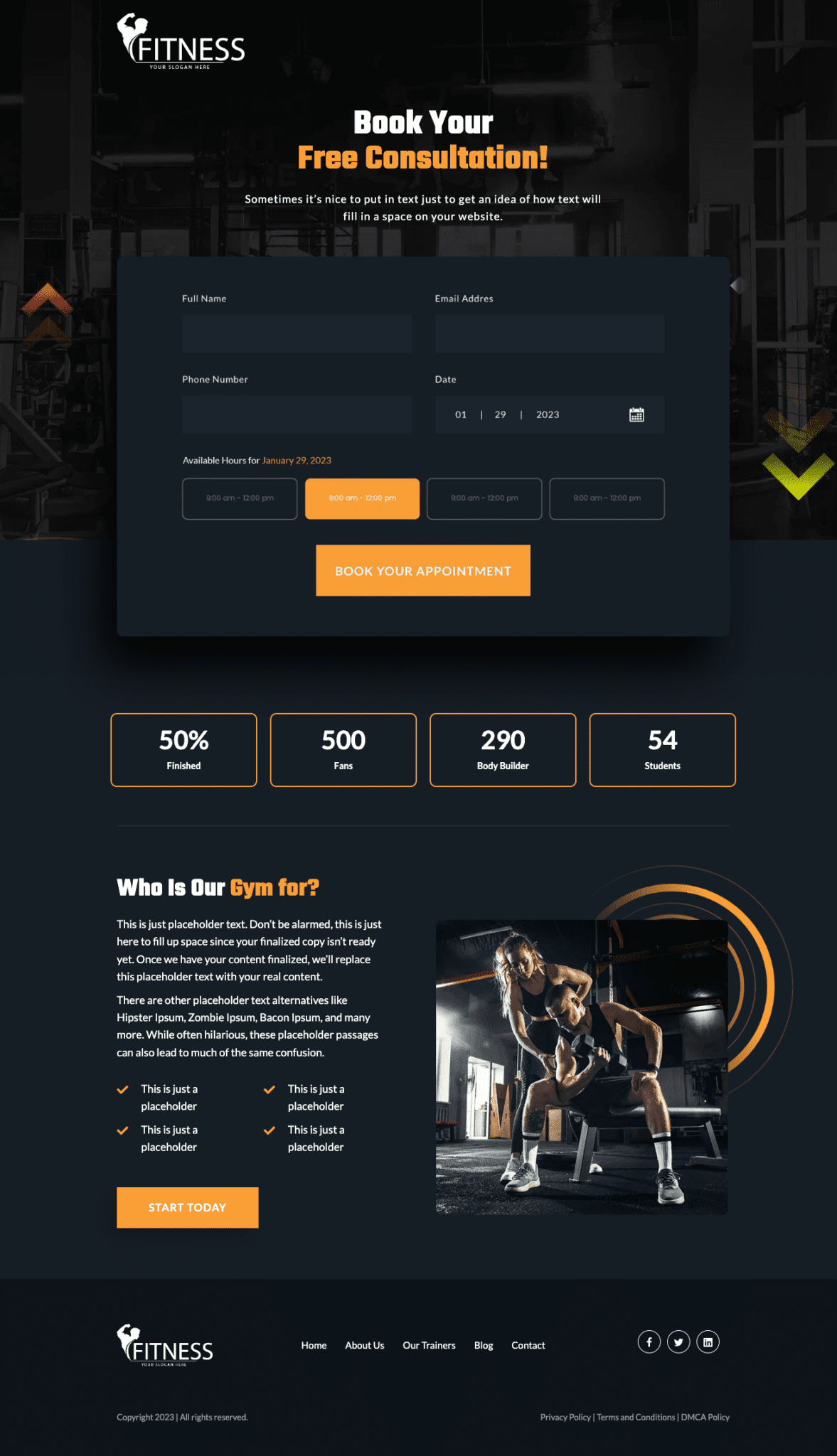 Local Gym Funnel - Free Funnels